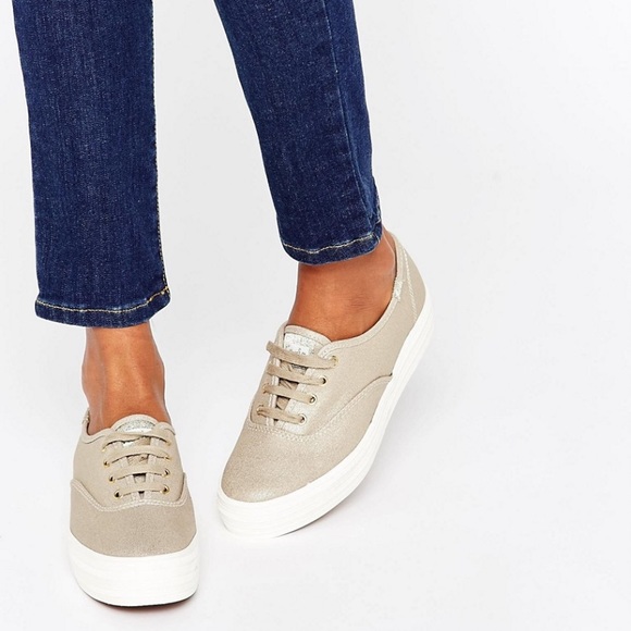 Keds | Shoes | Keds Metallic Dream Foam Sneakers Size 6 | Poshmark